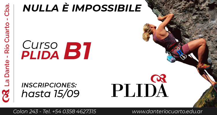 Certifica tu nivel de Italiano - Curso PLIDA B1